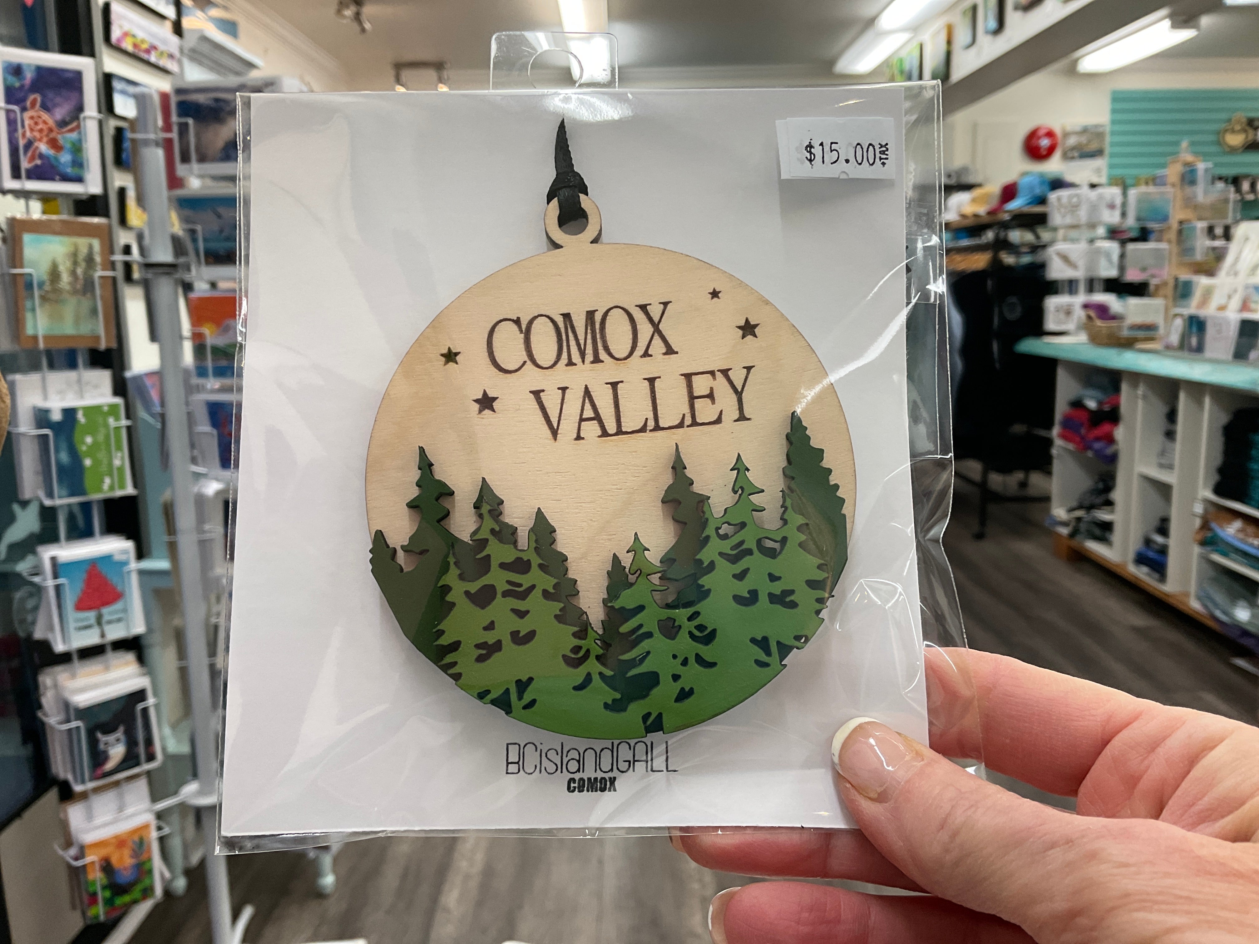 BC Island Gall Ornaments , Bookmarks, Fairy Doors – Island Affair Giftware